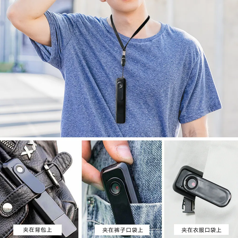 DHgate.com:4K Portable Clip-On Body Camera with Audio Recording ...