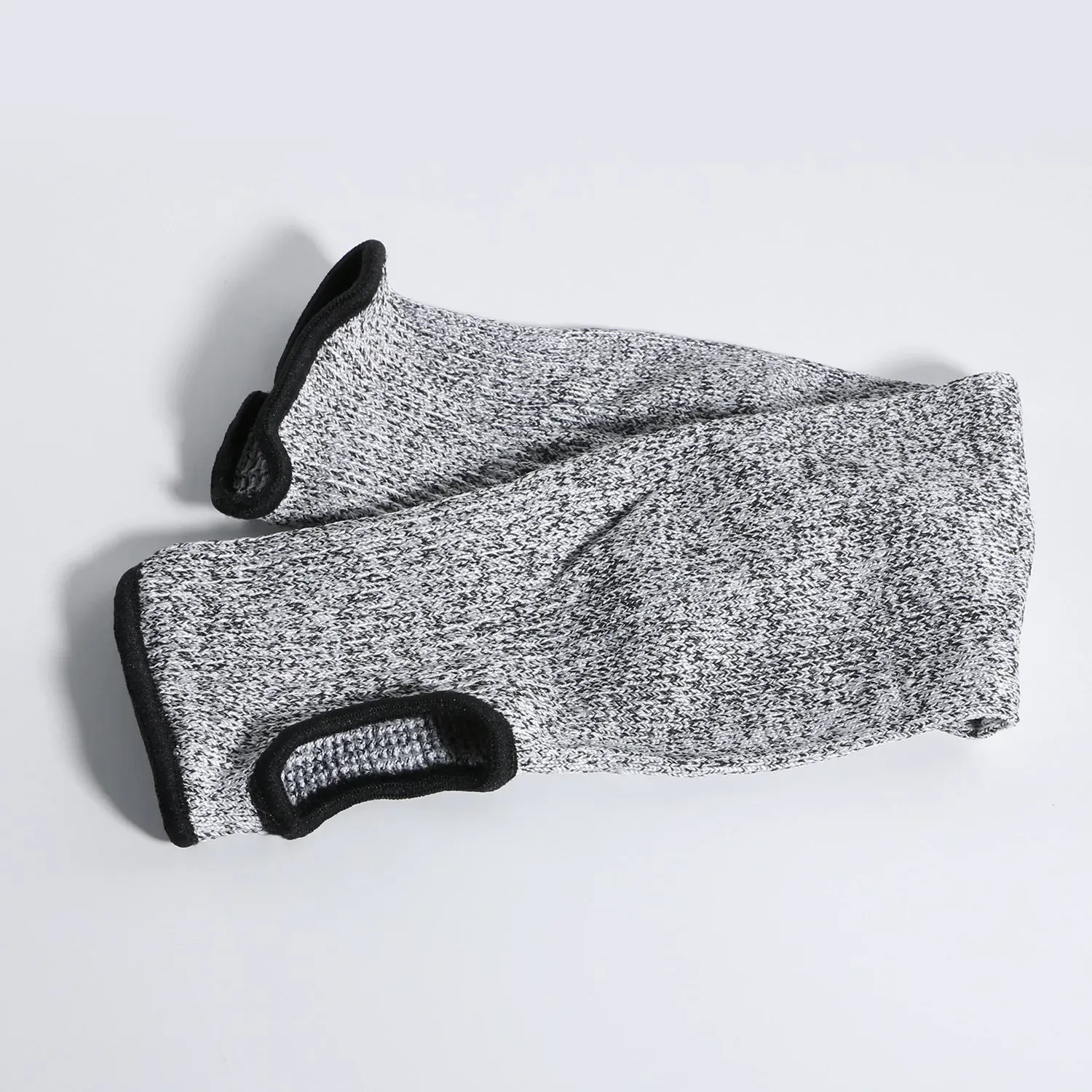 Grey Heat Resistant Safety Sleeves With Arm Guard And Armband Arm ...