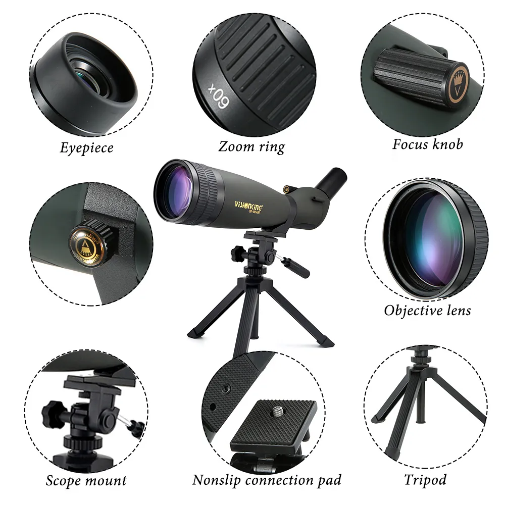 Visionking Bak4 FMC 6 Inch Telescope With Tripod 30 90x90 Long Range ...