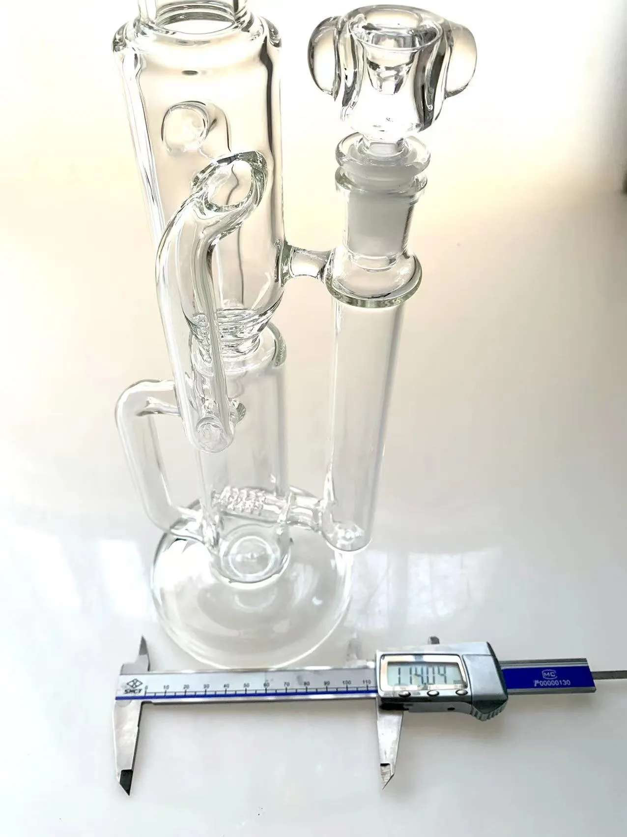 Bulk Order Custom Borosilicate Glass Vortex Honeycomb Bong Hookahs With ...