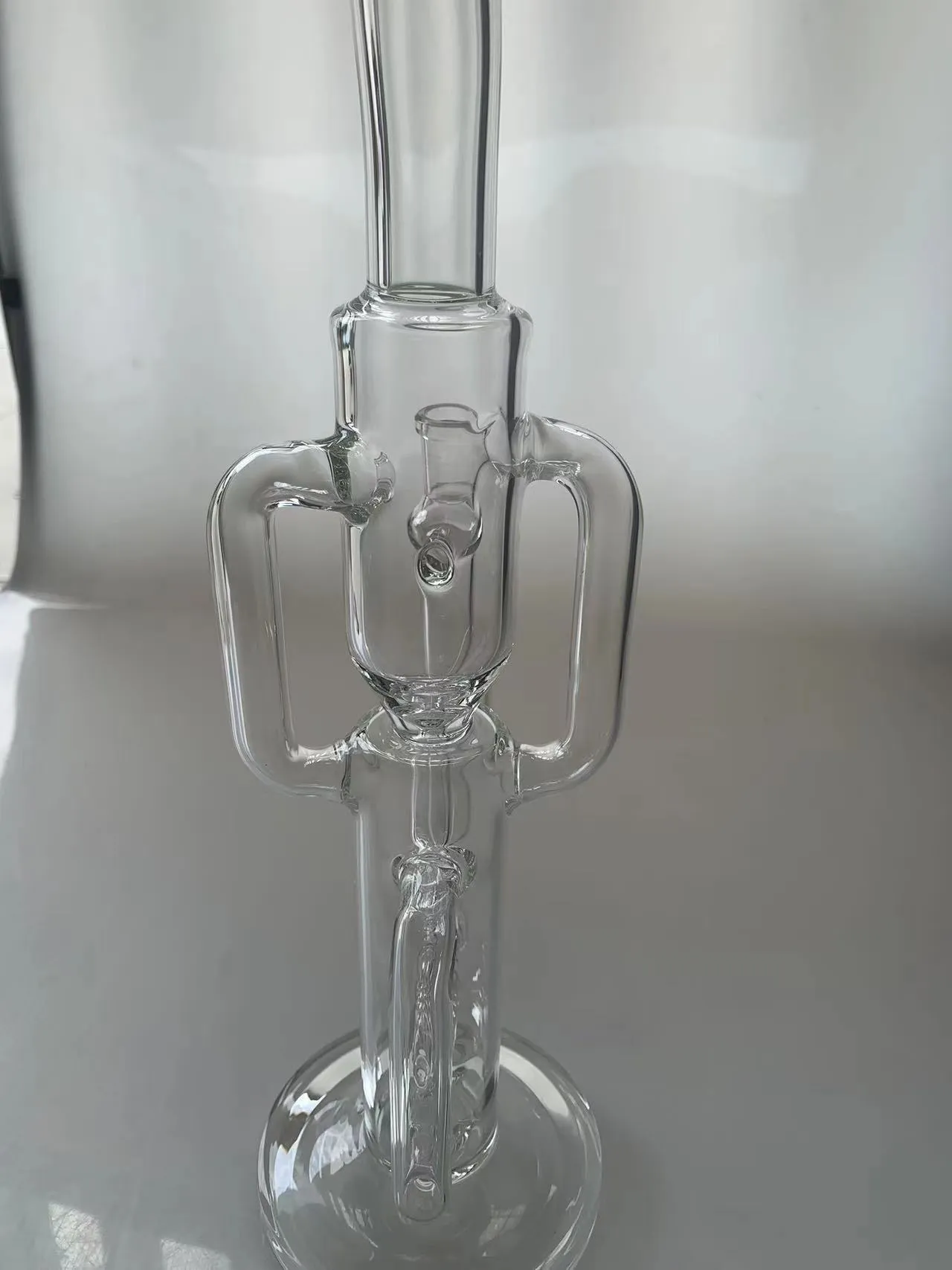 Bulk Order Custom Borosilicate Glass Vortex Honeycomb Bong Hookahs With ...