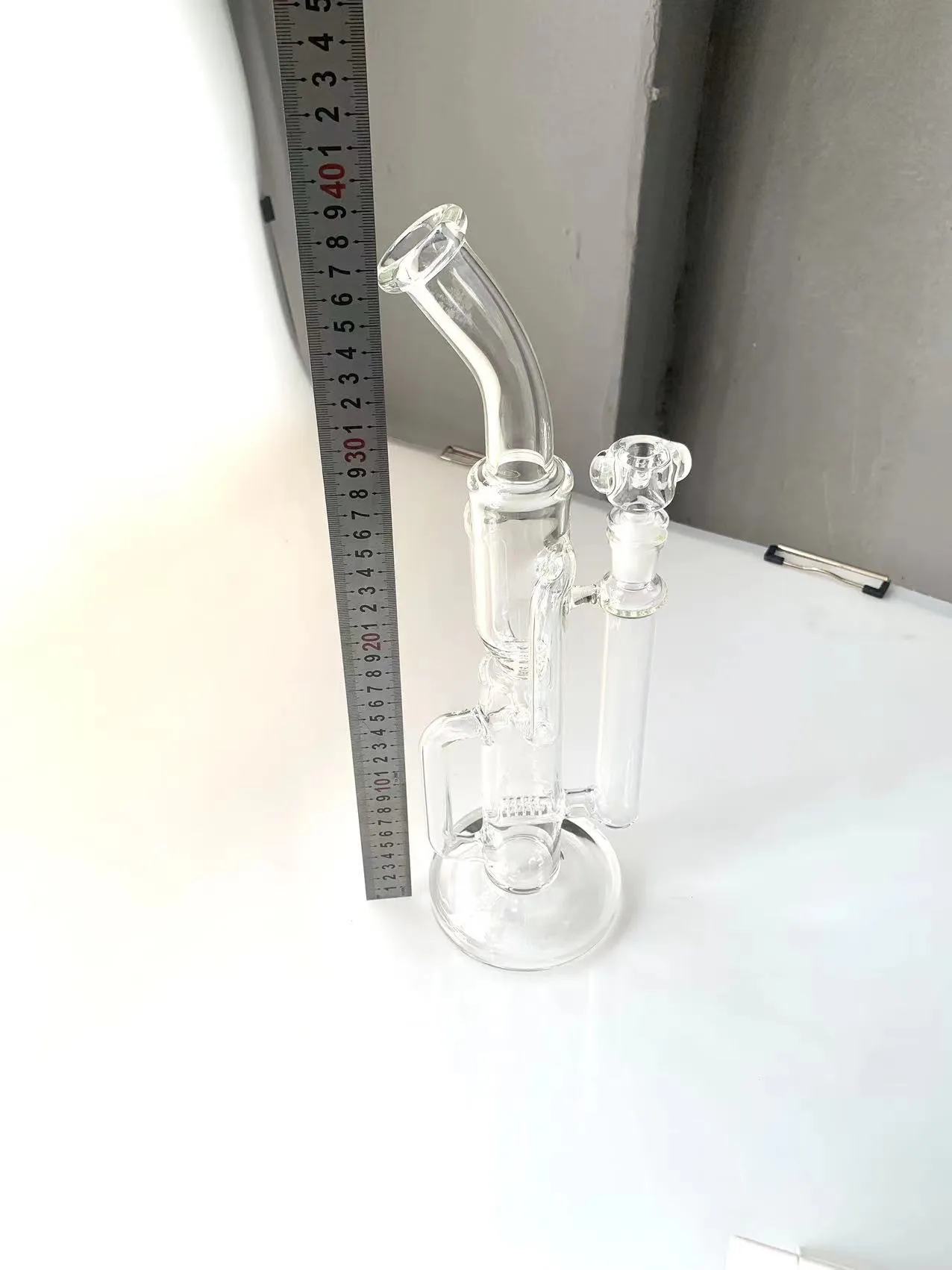 Bulk Order Custom Borosilicate Glass Vortex Honeycomb Bong Hookahs With ...