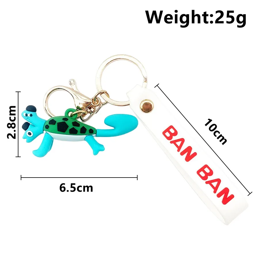 Keychain Necklaces Garten Of Banban Pendant Keychain Cute Bag ...