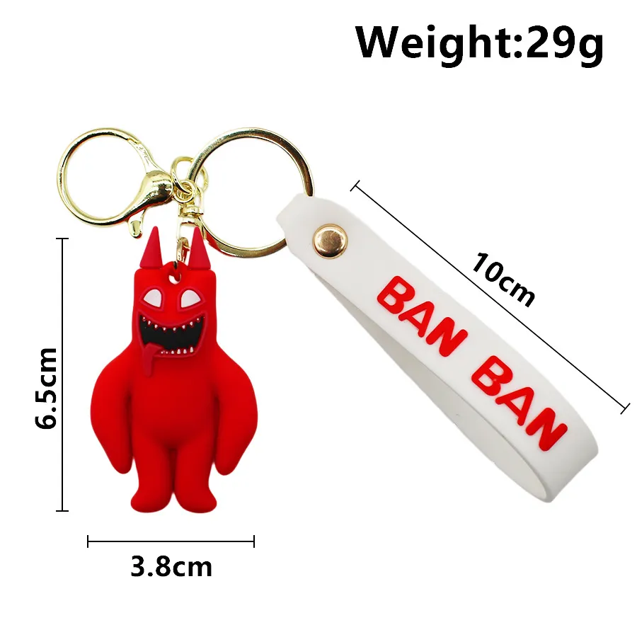 Keychain Necklaces Garten Of Banban Pendant Keychain Cute Bag ...