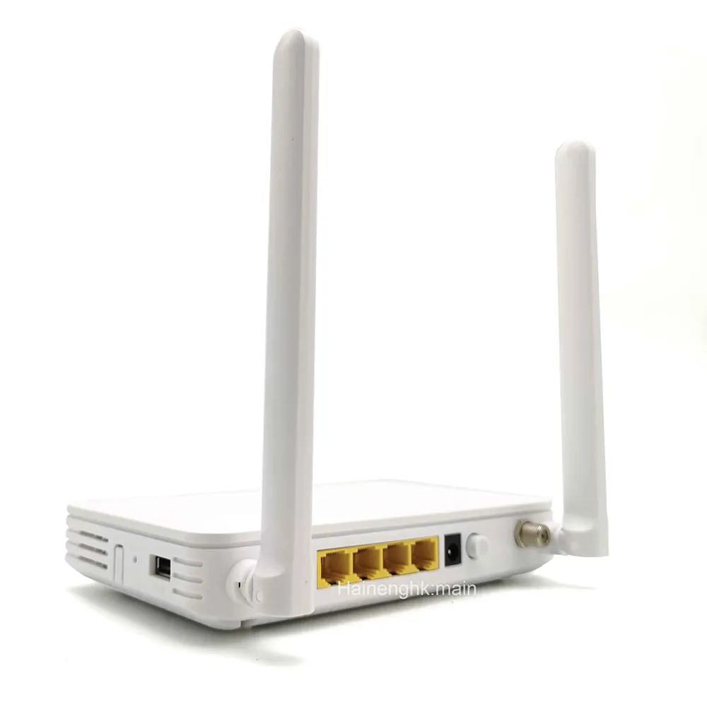 FTTH EG8143A5 CATV ONU ONT Sim Card Wifi Router 1GE+3FE 1 Port GPON ...