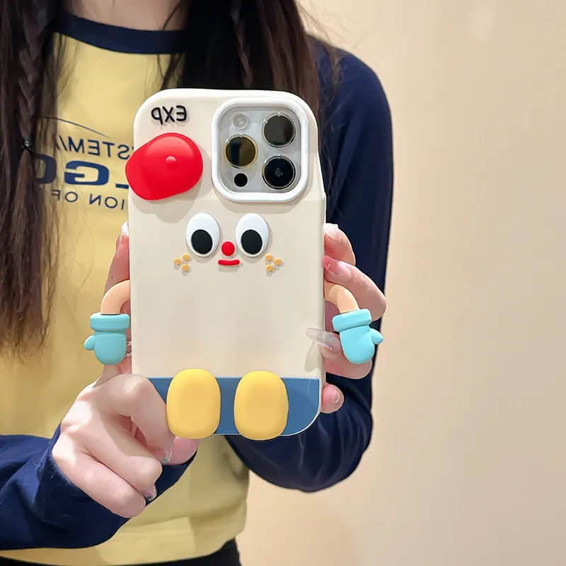 Cute Cartoon 3D Redbubble Phone Cases For IPhone 15 11 Pro Max & Promax ...