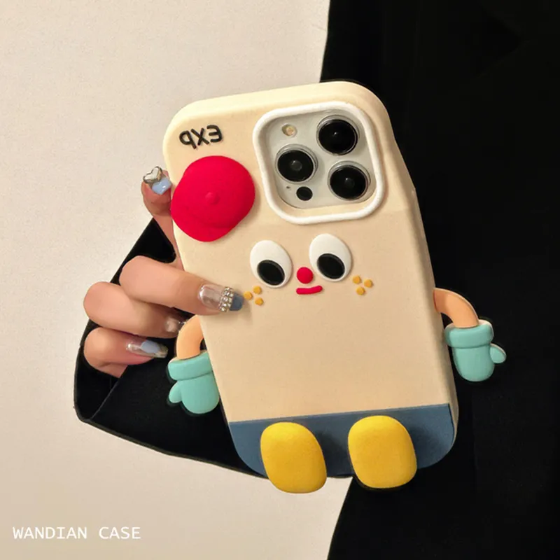 Cute Cartoon 3D Redbubble Phone Cases For IPhone 15 11 Pro Max & Promax ...