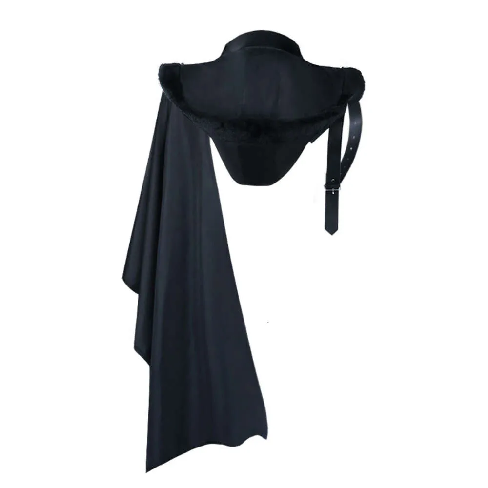 Medieval Viking King Assassin Vampire Medieval Shawl Cloak Costume For ...