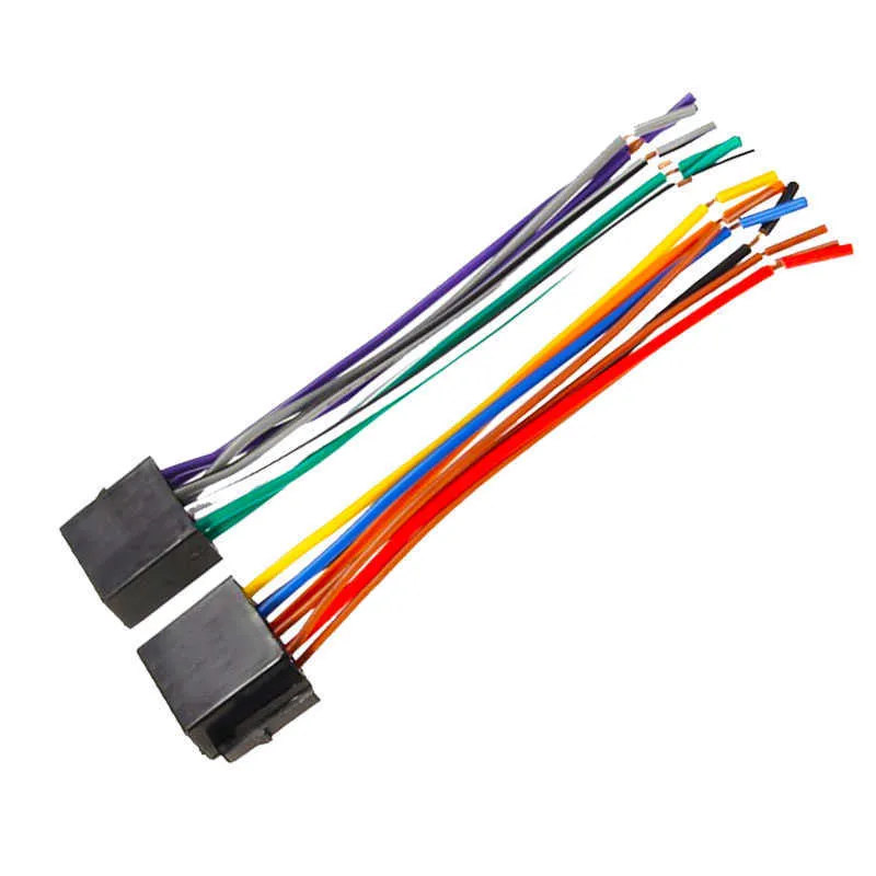 Automotive Connector Kit: Universal Female ISO Wiring Harness Car Radio ...
