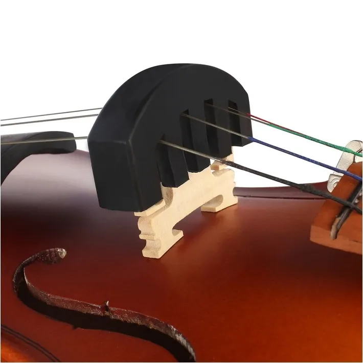 Silenciador Mudo De Violín De Goma Mudo De Práctica Suave Para 4/4, 3/4 ...