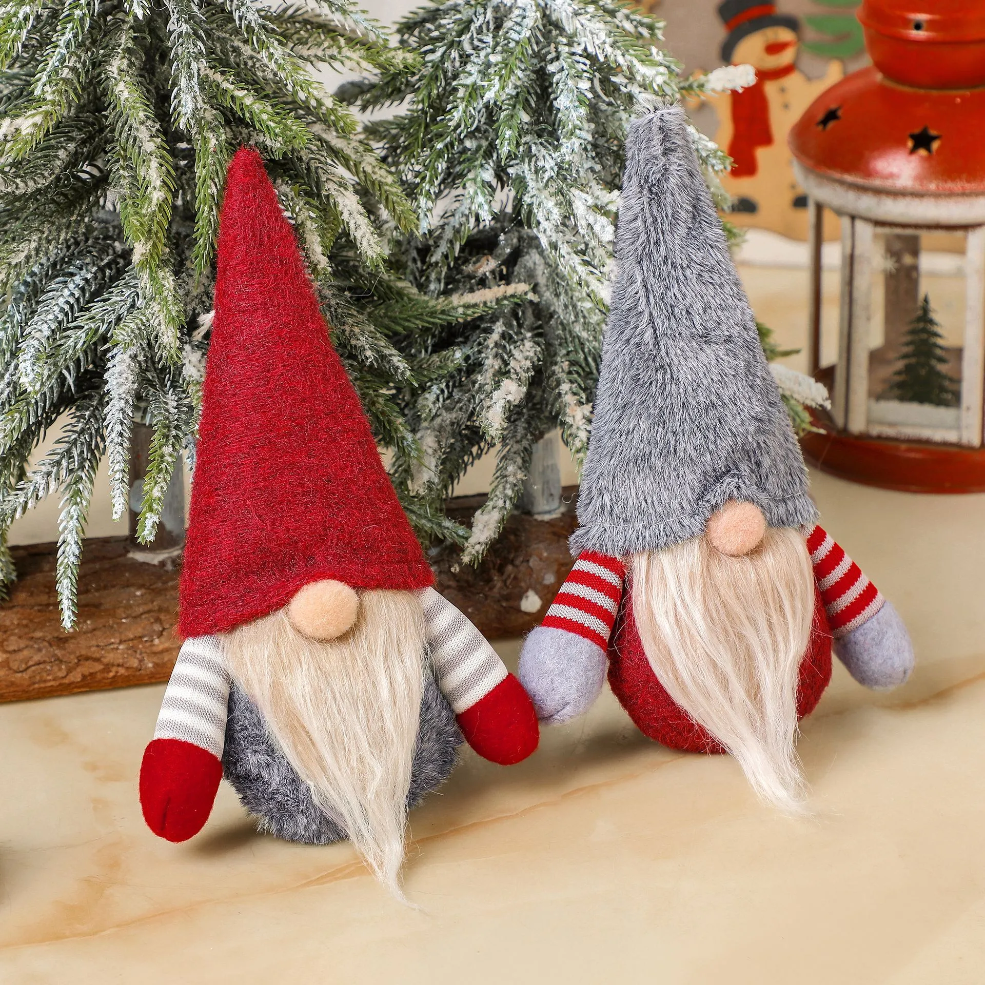 Christmas Handmade Swedish Gnome Plush Toy Scandinavian Tomte Elf Table ...