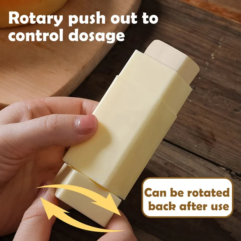 Butter Spreader Stick Easy Butter Dispenser With Lid Roller Holder For ...