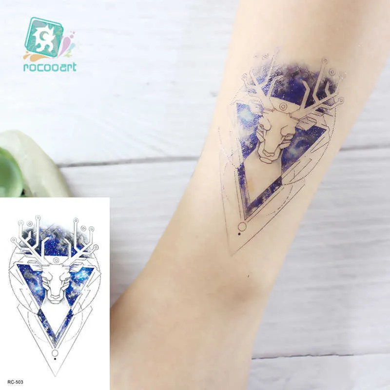 Realistic Temporary Tattoos Cute Animal Inspired Waterproof Stickers ...