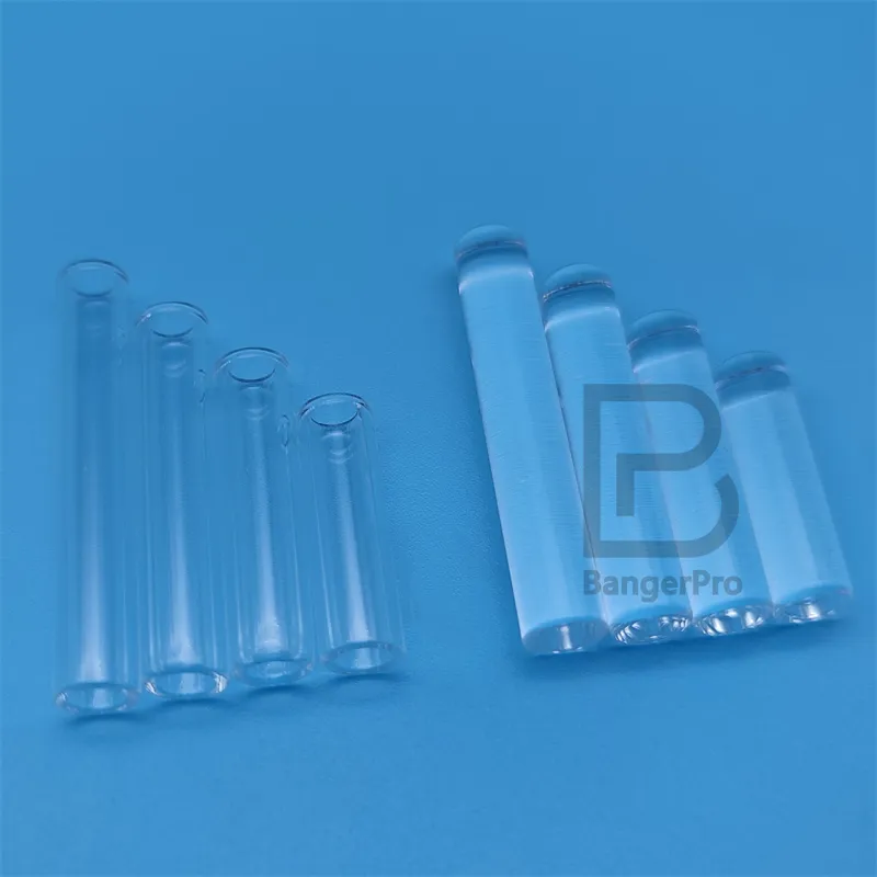 Clear Quartz Pillar Banger Insert Solid Hollow 6mmOD 20mm 25mm 30mm ...