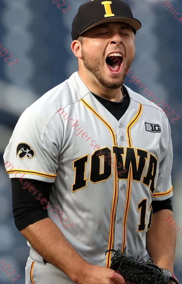 DHgate.com:Iowa Hawkeyes Baseball Jersey: Seegers, Tello, Brennen ...