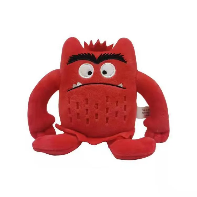 Kawaii The Color Monster Plush Dolls Emotional Soft Stuffed Toys For ...