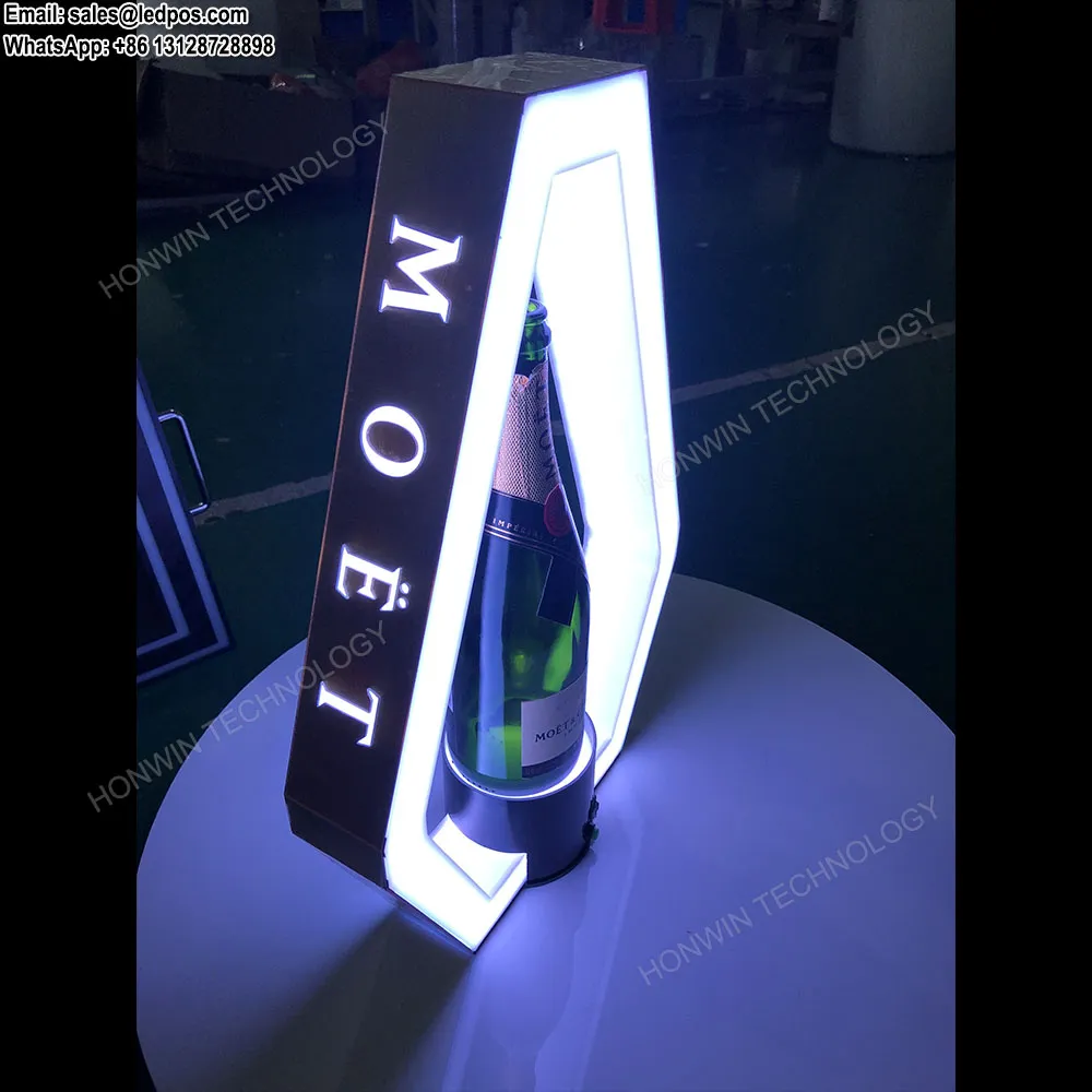 DHgate.com:LED Champagne Bottle Presenter Glow Stand VIP Party Wine ...