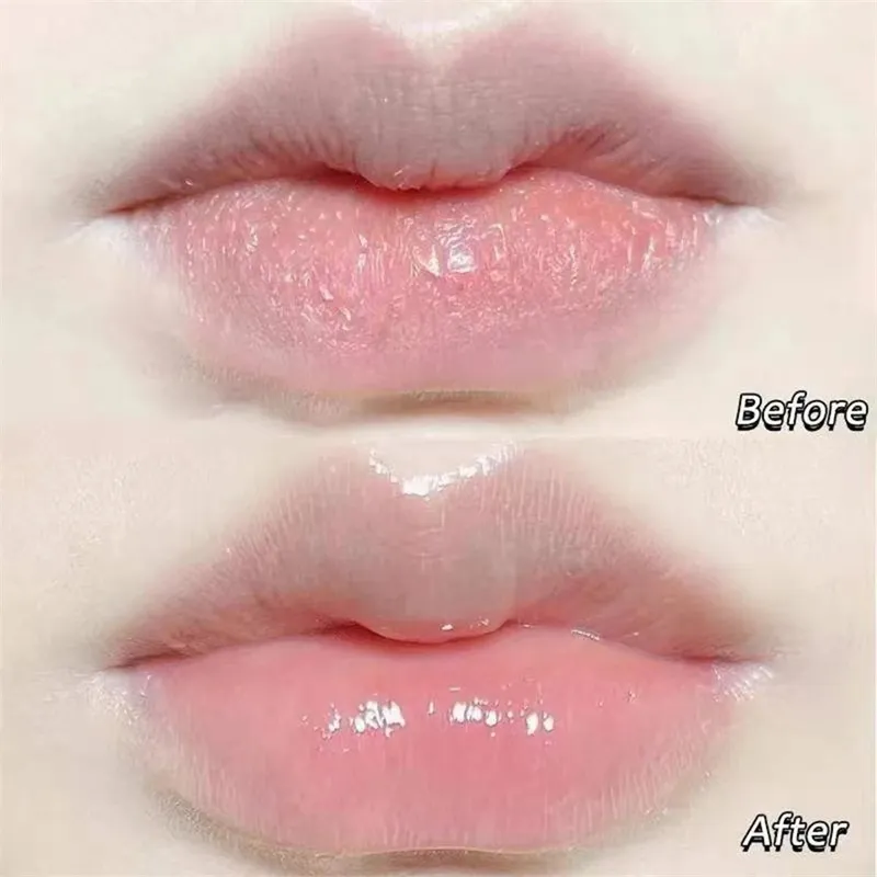 Mirror Lip Oil Moisturizing Clear Glitter Jelly Lip Gloss Plumping ...