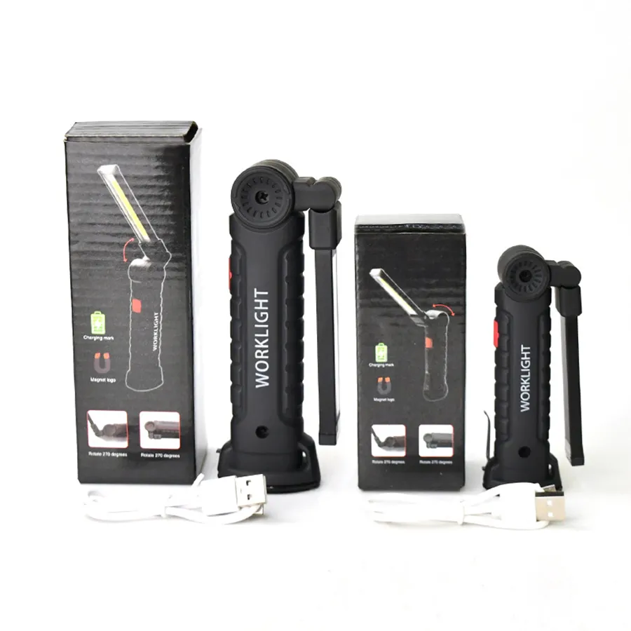 DHgate.com:Portable LED Work Light Torches, 5 Modes COB LED Working ...