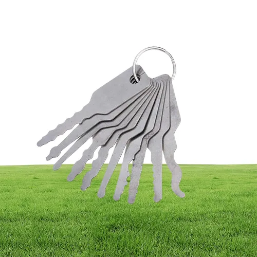 Professional Car Lock Pick Set - Jiggler Keys, Double Sided Auto ...