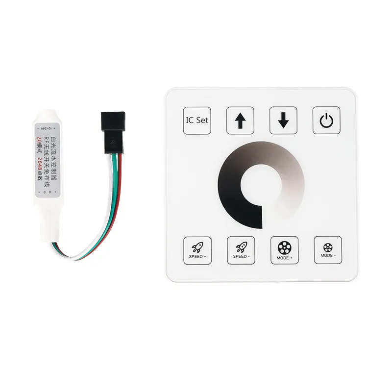 DC12V 24V LED Controller Panel Pixel Chasing Light Controller For ...