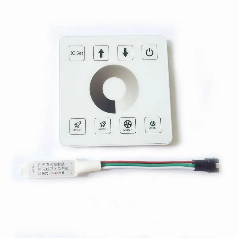 DC12V 24V LED Controller Panel Pixel Chasing Light Controller For ...