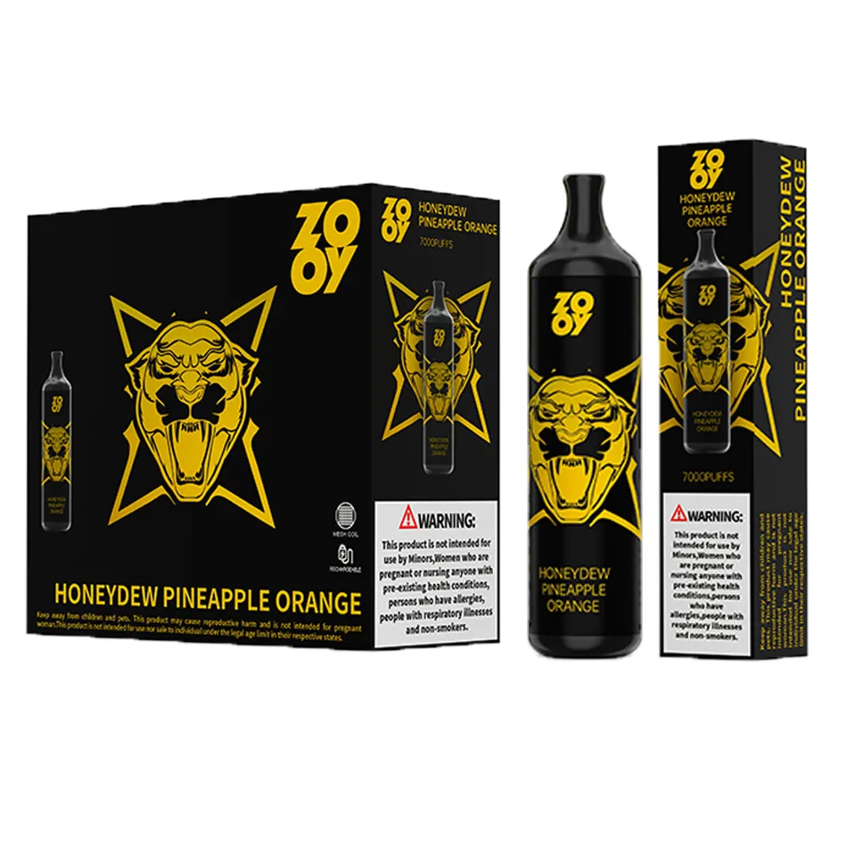 Original Einweg Vape Stift Kits Puff 7000 Zooy King 7K E Zigarette ...