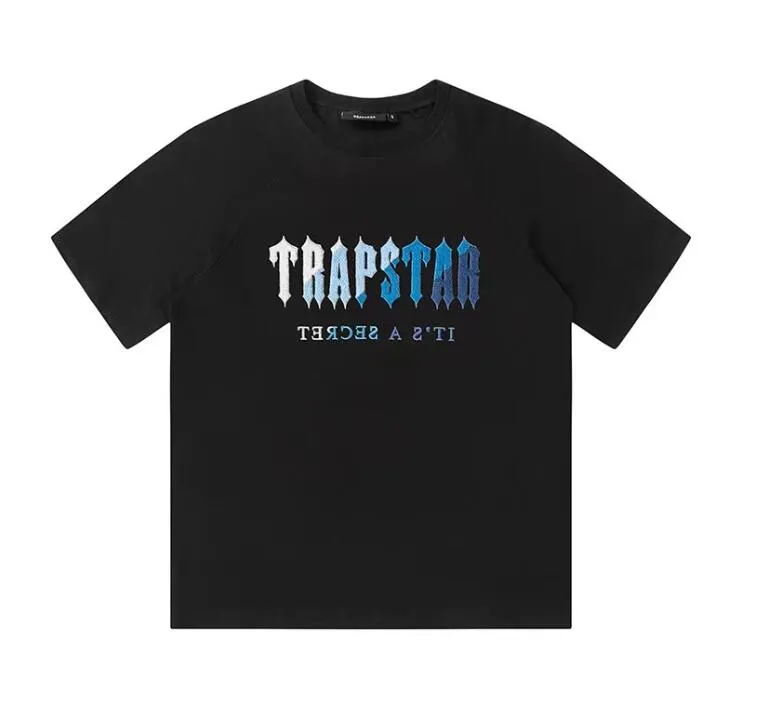 Mens Trapstar T Shirt, Black Cotton London Streetwear, Short Sleeve ...