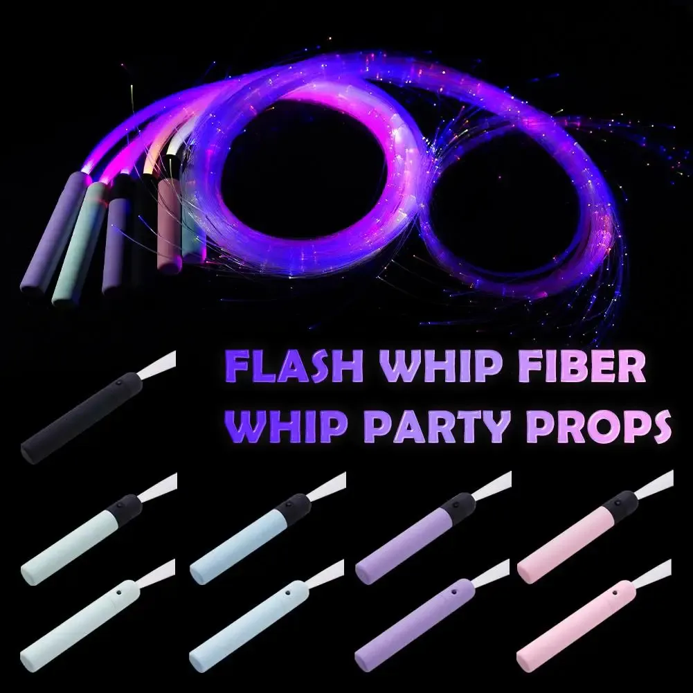 LED Fiber Optic Whip With 360° Swivel And Pixel Flow Super Bright Light ...
