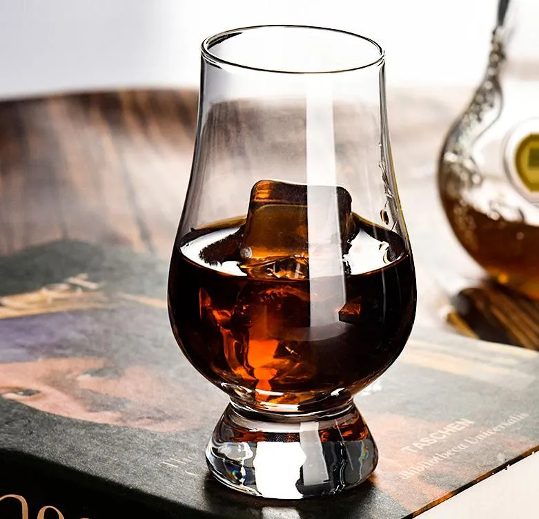 Crystal vintage brandy glasses with Goblet Design - Perfect for Whiskey ...
