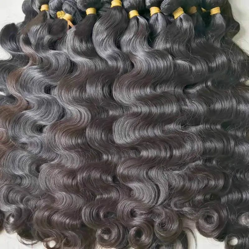 10 Bundles Package Raw Hair Weave Vietnamese Body Wave Weft Cuticle ...