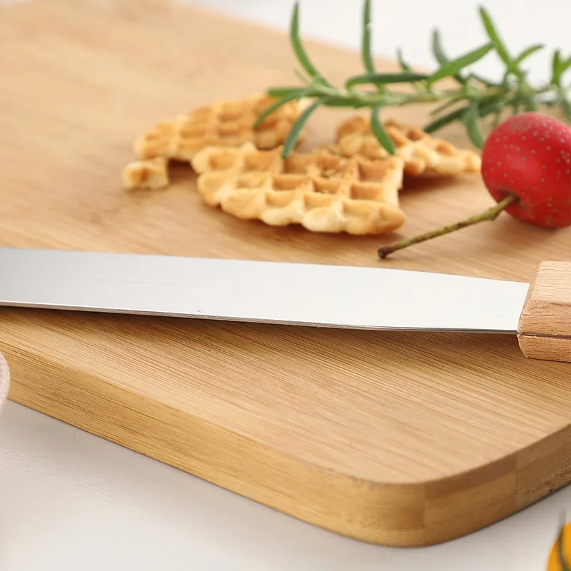 DHgate.com:Stainless Steel Spatula Set for Baking, Cream Color, 12", 10 ...