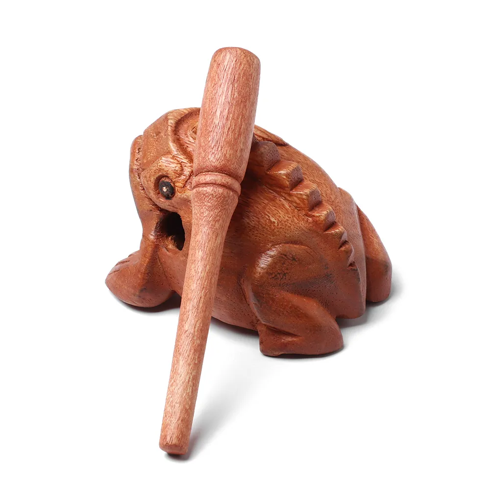 Wooden Frog Percussion Instrument Lucky Frog Craft Decoration For Home ...