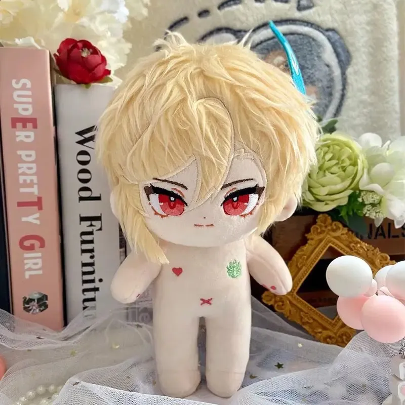 Anime Plush Dolls, Soft Cotton Character Doll With Outfit, 20cm ...
