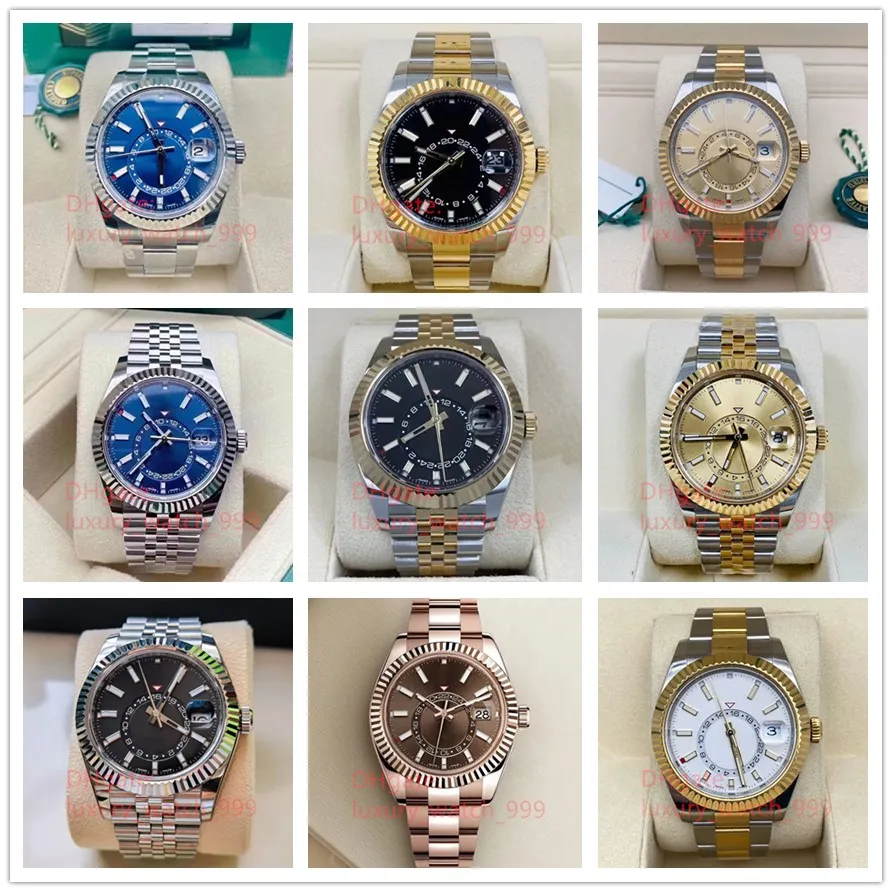 Top Quality Men's Automatic Mechanical Watch With 18K Rose Gold ...