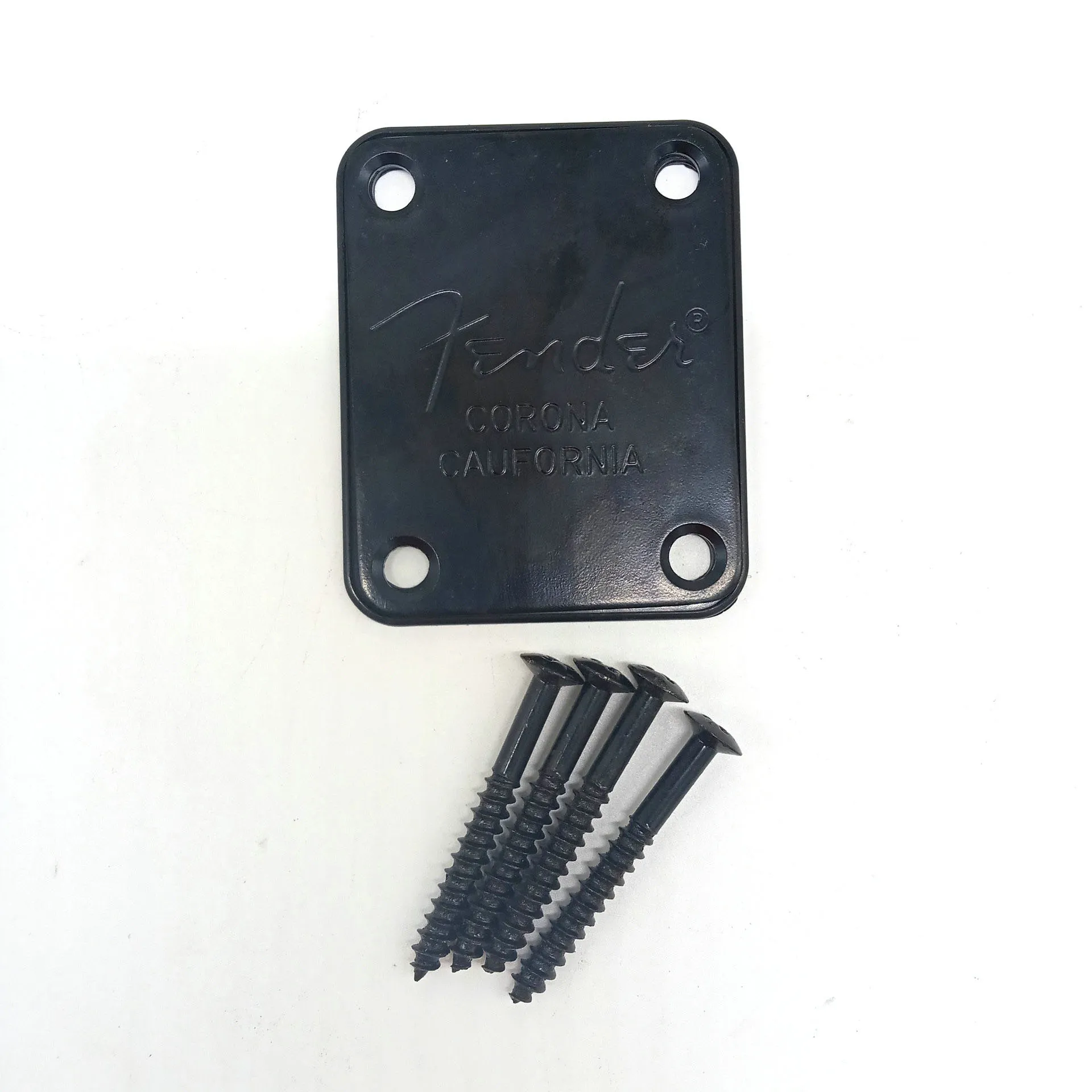 Guitar Back Plate Reinforcement Chrome Neck Body Connection For ST/Tele ...