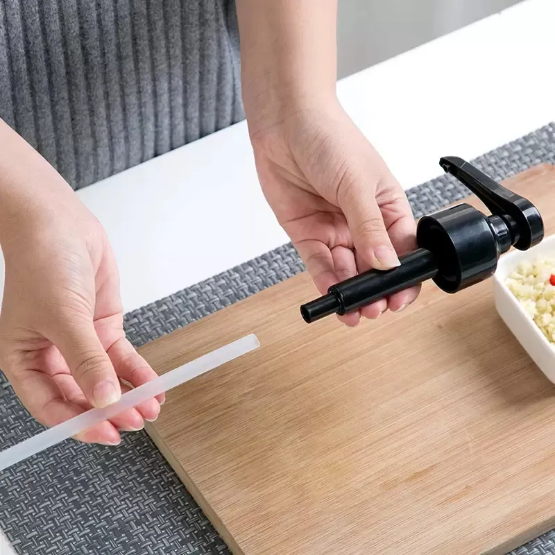 Syrup & Oil Dispenser Pump - Mess-Free Kitchen Bottle Nozzle, Vacuum ...