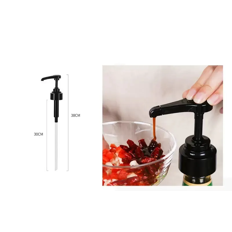 Syrup & Oil Dispenser Pump - Mess-Free Kitchen Bottle Nozzle, Vacuum ...