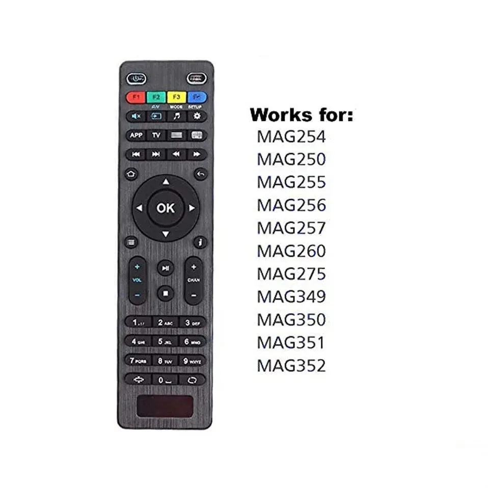 Television Remotes Mag254 Replacement Control For Mag 250 255 260 261 ...
