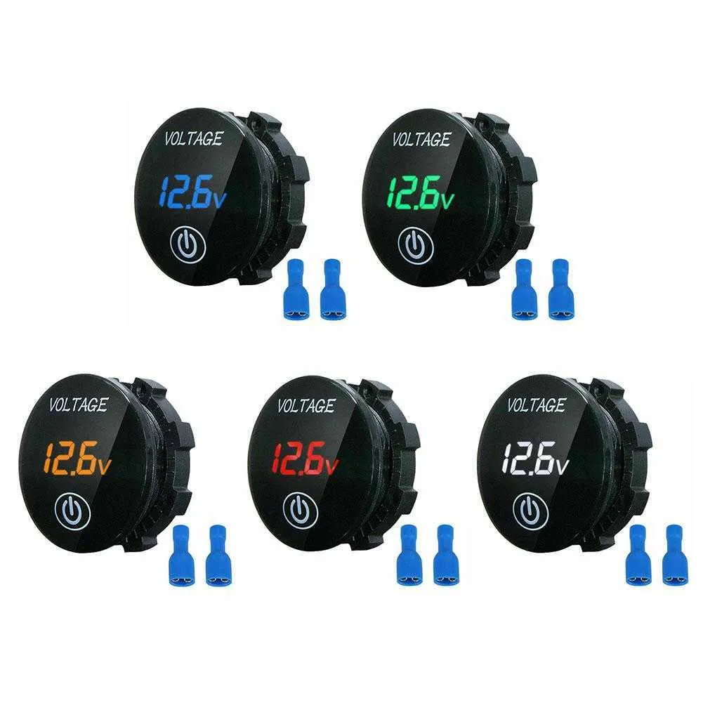 Waterproof Mini LED Panel Digital Volt Outlet Voltage Meter Display ...