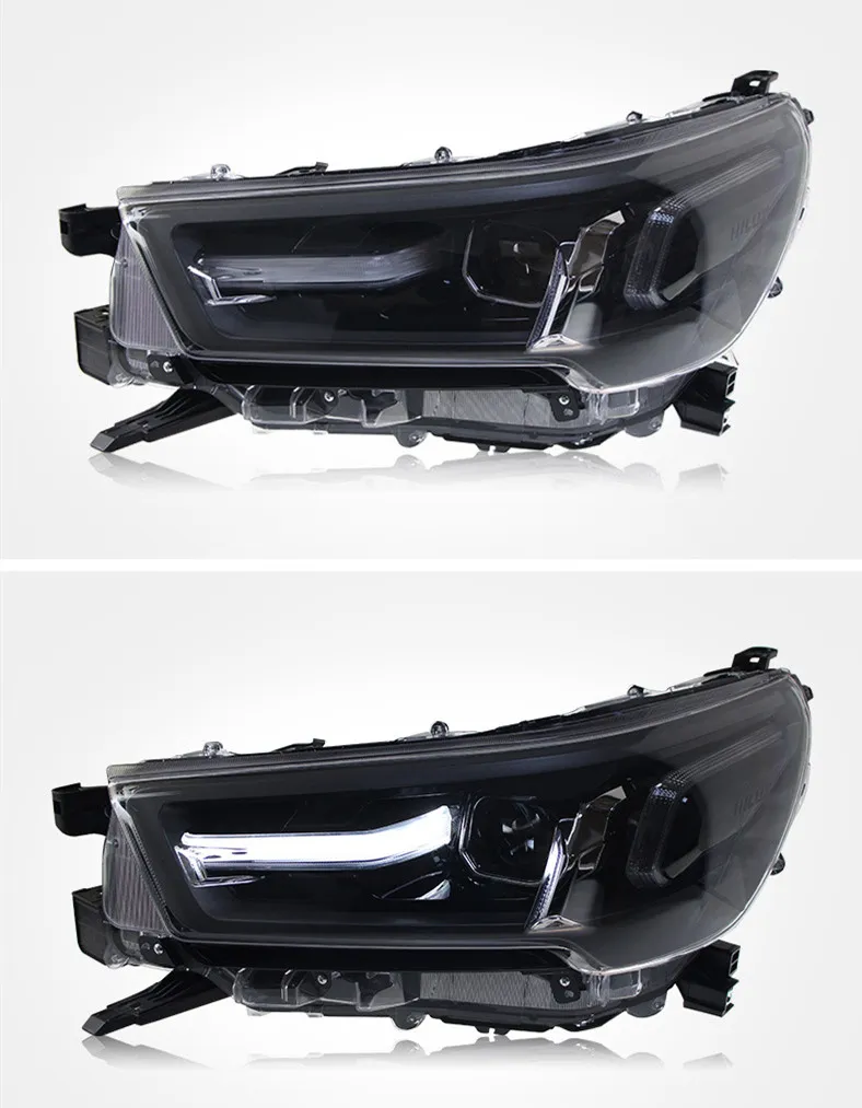 Headlight All LED For Toyota HILUX REVO 20 21 2024 Headlamp Assembly ...