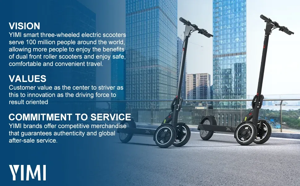 DHgate.com:5" Off-road 3-Wheel Electric Scooter: 350W Foldable ...