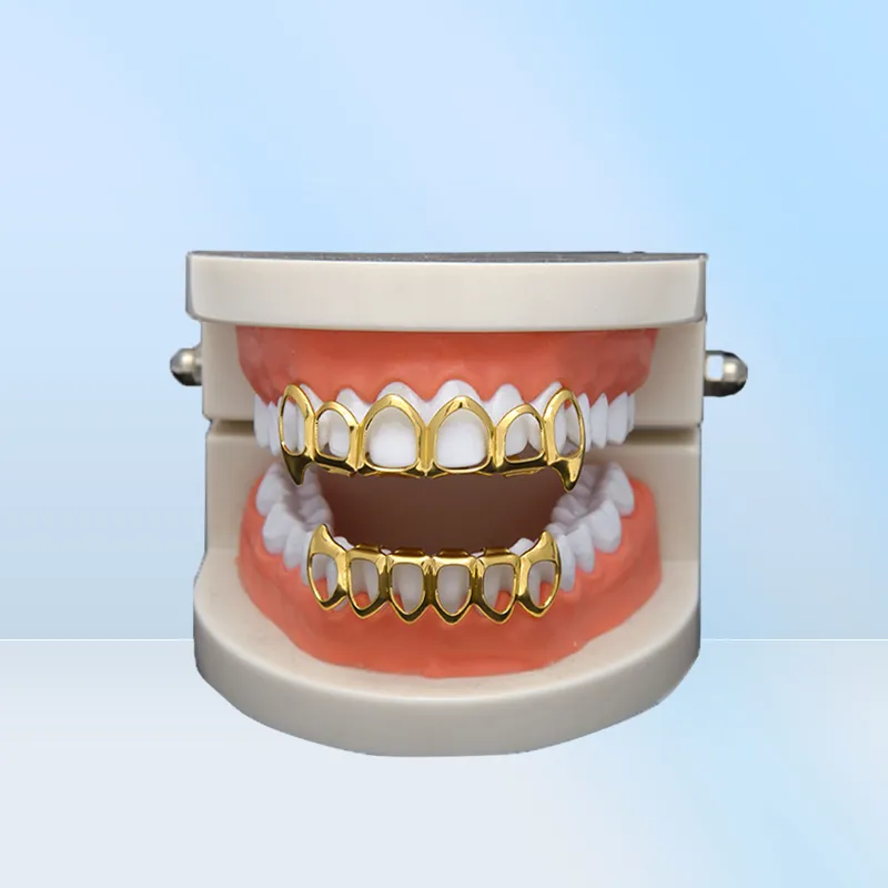 Open Face Gold Grill