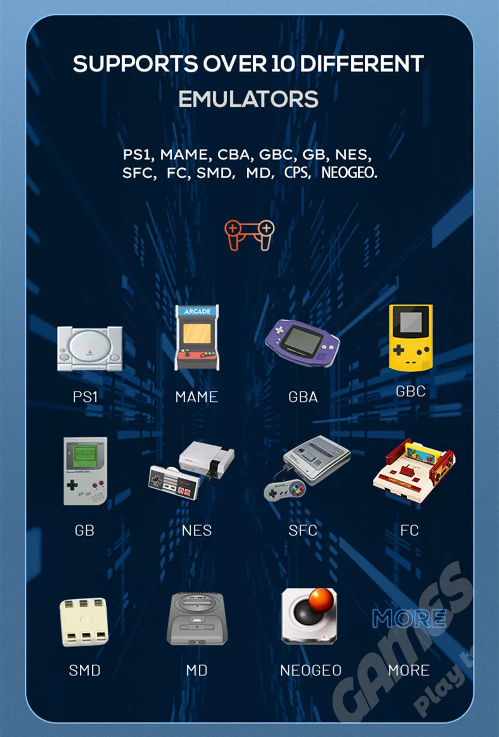 Project X 4 3 Inch High Definition Ips Screen Handheld Game Console ...