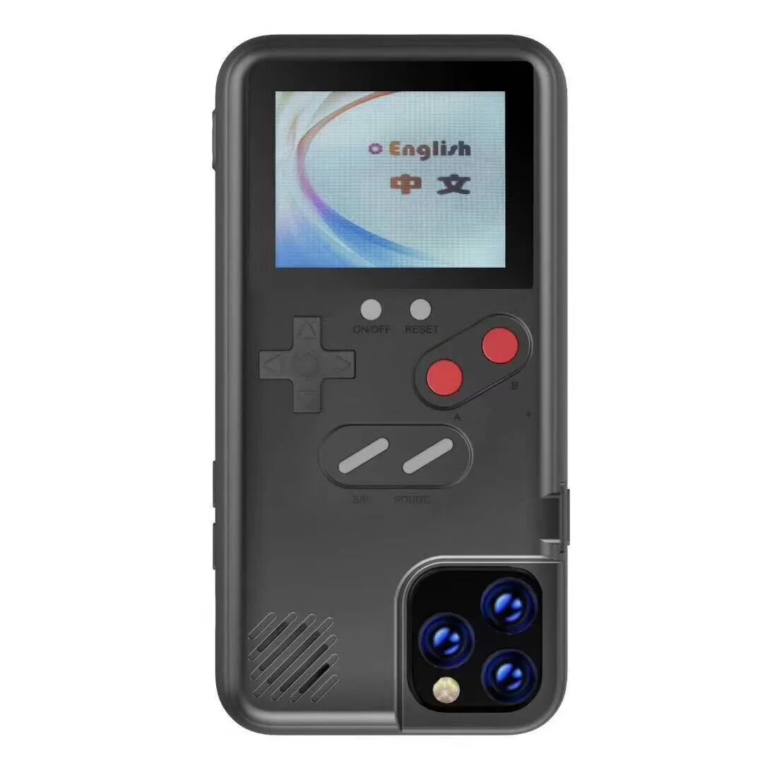 Shockproof Back Cover Handheld Game Console With 36 Classic Games For ...