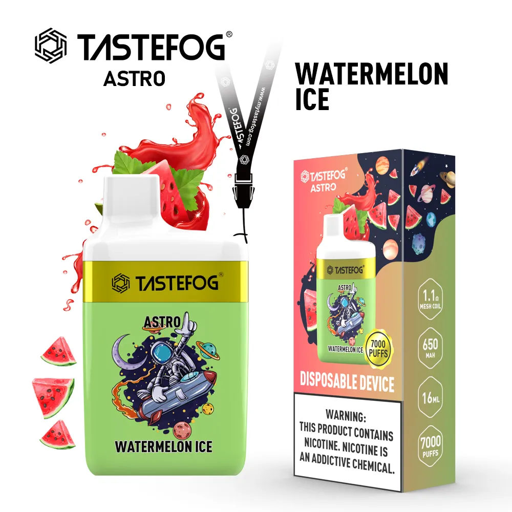 VAPER Tastefog Astro 7000 Puffs Einweg Vape Stift 2 % Puff 7000 Einweg ...