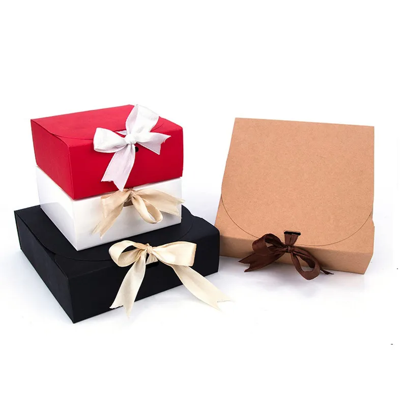 Gold And Silver Laser Kraft Carton Foldable Gift Box With Black And ...