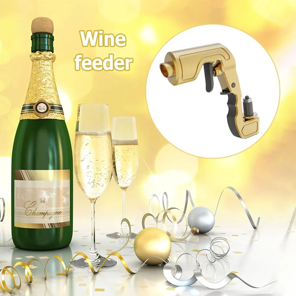 Champagne Wine Sprayer Tools Durable Pistol Spray Gun For Beer & Bottle ...