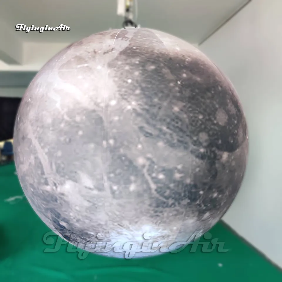 Hanging Inflatable Solar System Pluto Planet LED Balloon Personalized ...