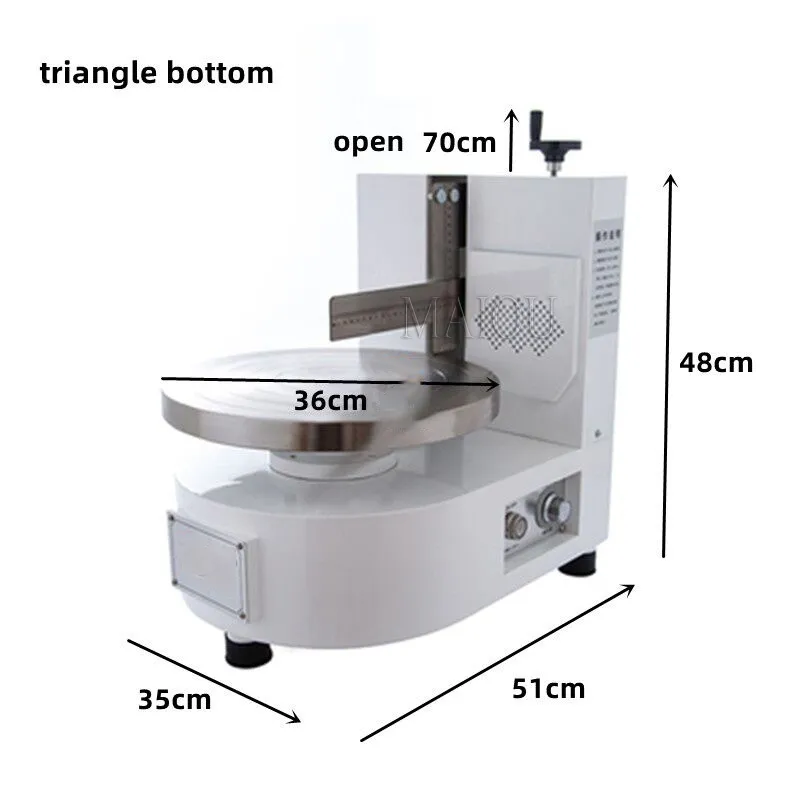 Commercial Cake Spreader Bakery Machine For Even Cream Coating And ...